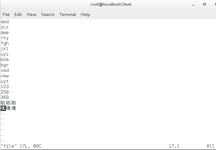 7.Redhat && CentOS中vim(vi)文本编辑器的常见用法_redhat vi-CSDN博客