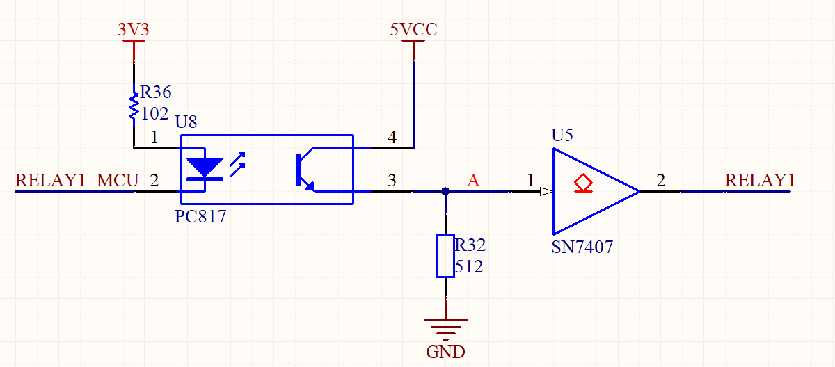 使用SN7407驱动继电器遇见的一个小问题-CSDN博客