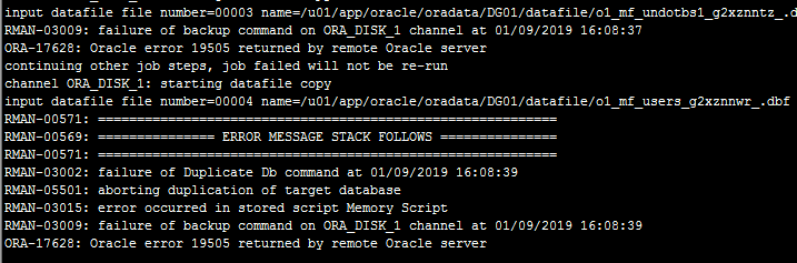 RMAN-03009:failure of backup command on ORA_DISK_1 channel-CSDN博客