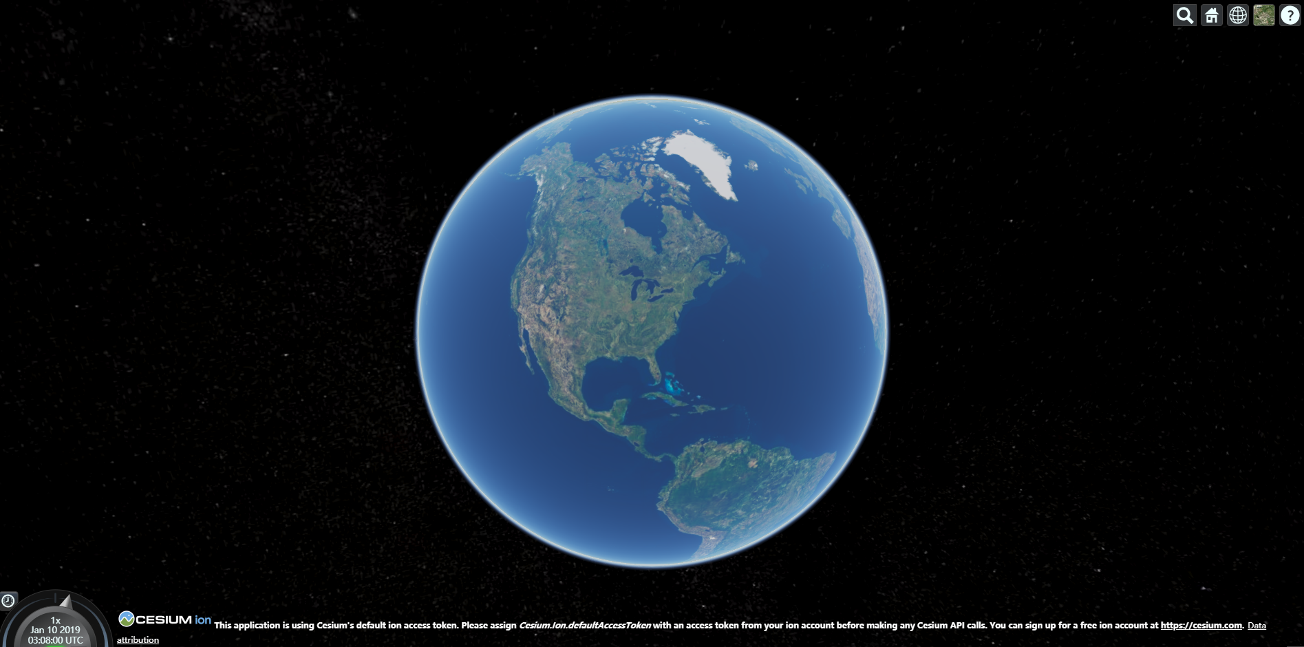 Cesium（一）、第一个cesiumjs应用_cesium官网-CSDN博客