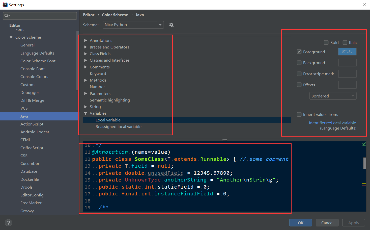 IDEA优化配置（6）--- 炫酷的主题字体颜色设置（基于Intellij IDEA 2018）_idea 好看的字体颜色搭配-CSDN博客
