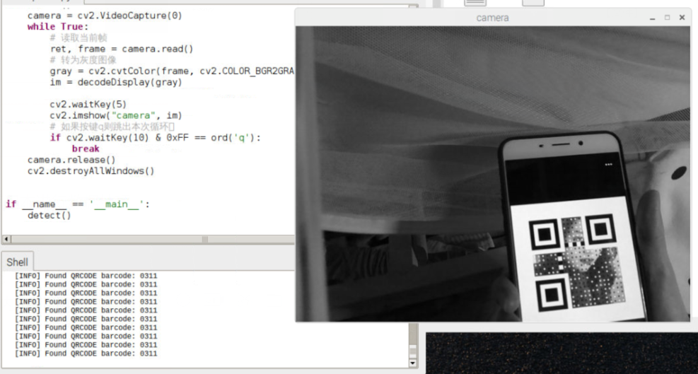 Python二维码应用（二）基于opencv Python及树莓派摄像头的打卡系统树莓派使用python链接云平台统计二维码数据 Csdn博客
