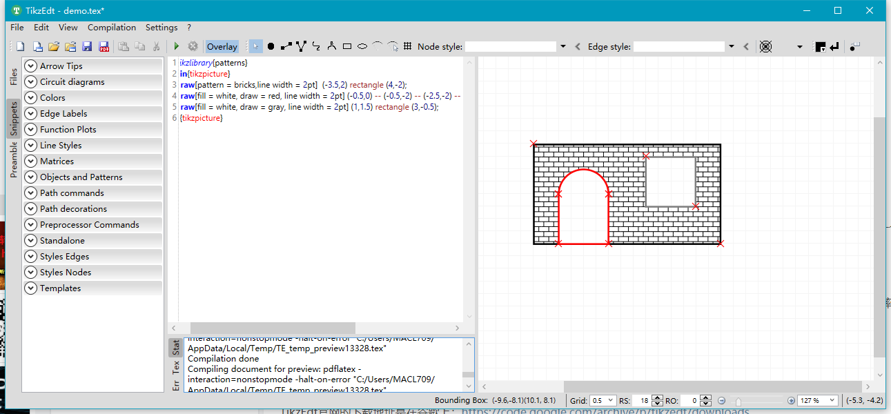 TikZ 版本查看、更新以及辅助设计工具_tikzedt下载镜像-CSDN博客