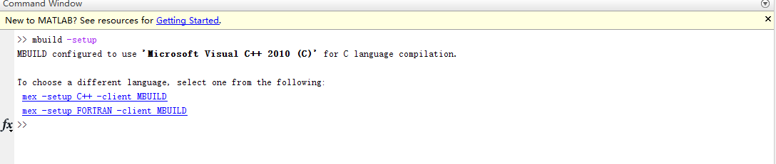 Matlab中的函数编译成动态链接库.dll文件_matlab mbuild -setup-CSDN博客