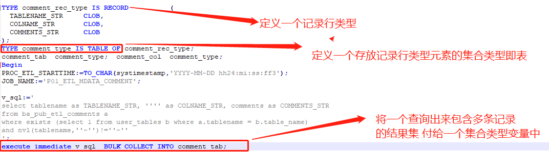 Oracle 中type 关键字 Is Record 和 Is Table Of 关键字的使用 Type Is Table Of Csdn博客