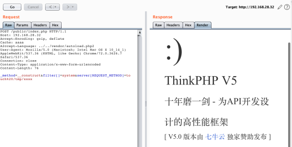 ThinkPHP 5.0 * 远程代码执行漏洞分析_thinkphp 5.0.* 远程代码执行漏洞-CSDN博客