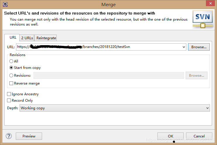 Eclipse SVN插件Subversive的使用（分支，合并，同步，切换）_eclipse subversive-CSDN博客