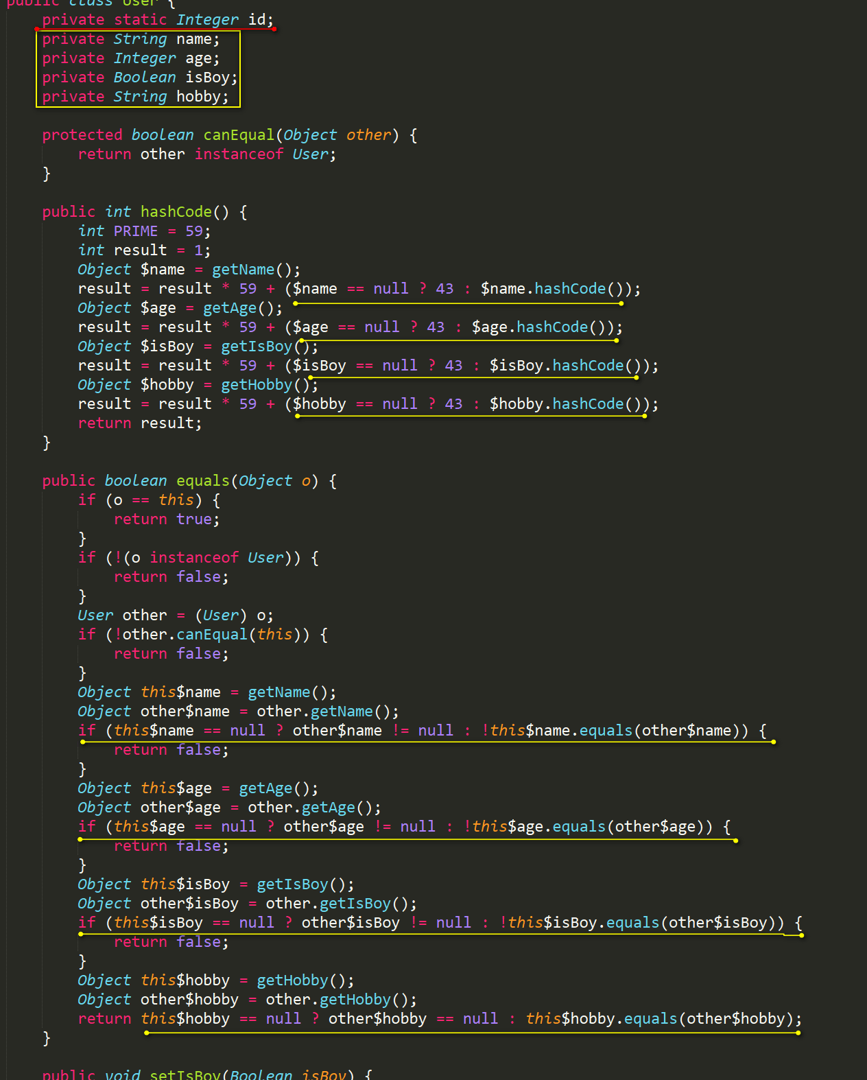 Lombok使用示例_idea lombok val-CSDN博客