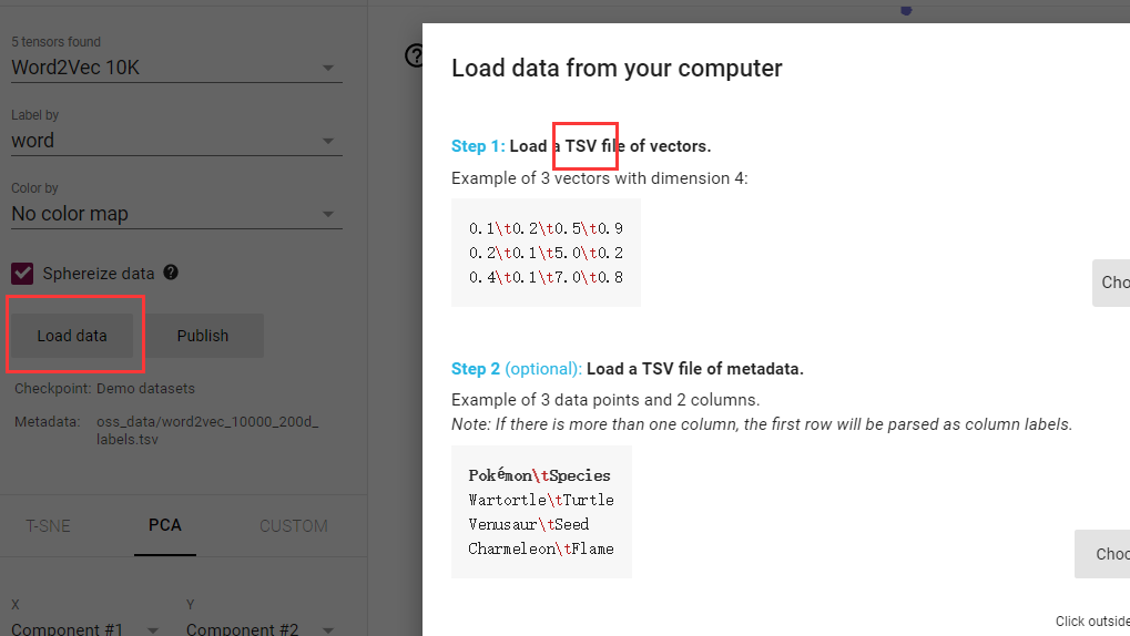 词向量可视化，Embedding projector实现——基于维基中文语料库_三·川的博客-CSDN博客