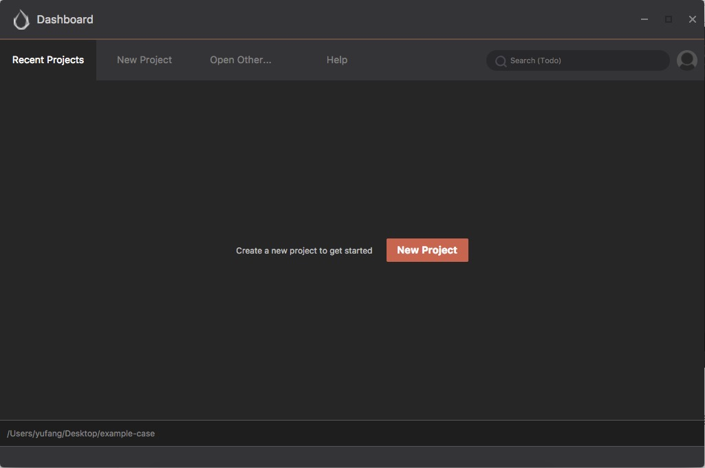 11 CoCos Creator-Dashboard interface introduction - Programmer Sought