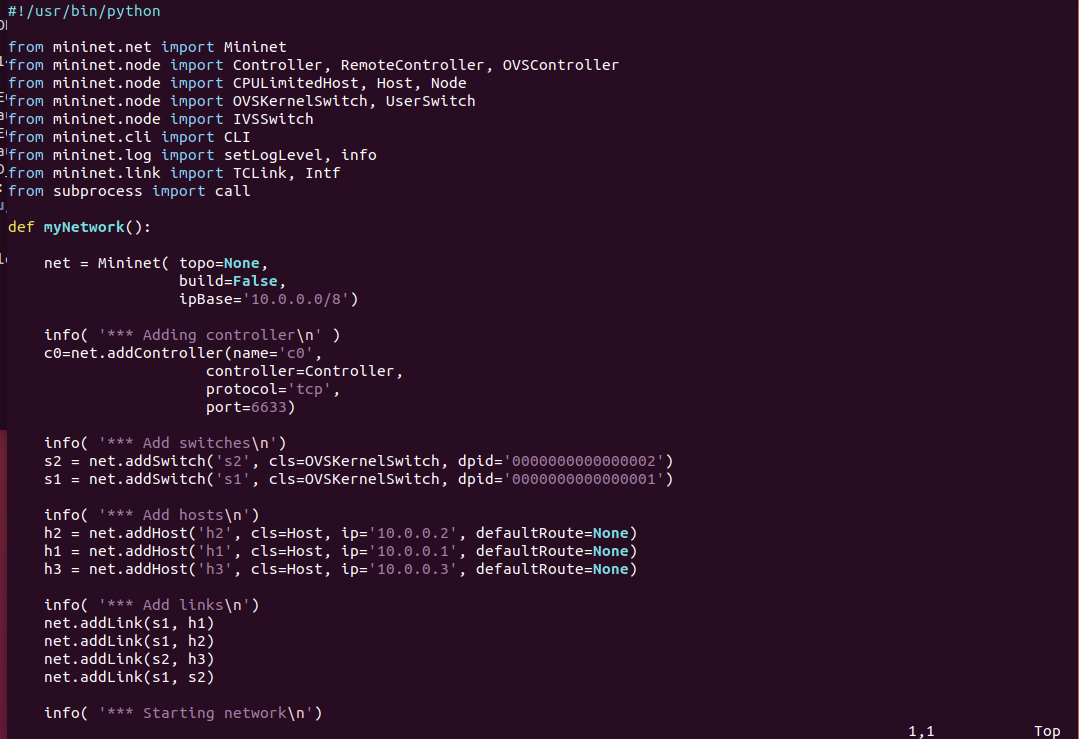 Mininet可视化（MiniEdit）_start cli没有cli-CSDN博客