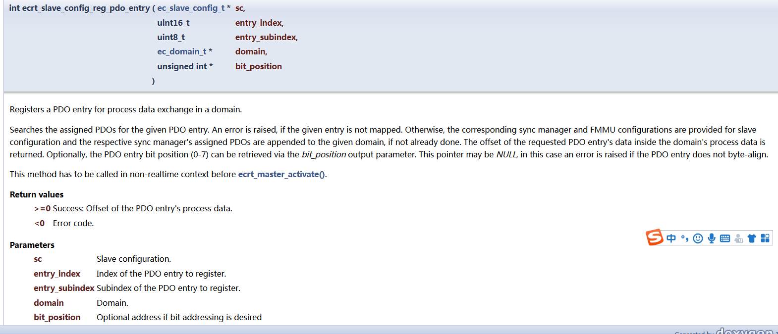 IGH主站在配置PDO的时候，PDO entry 0x7010:02 does not byte-align in config 0:0错误_failed to register pdo ...