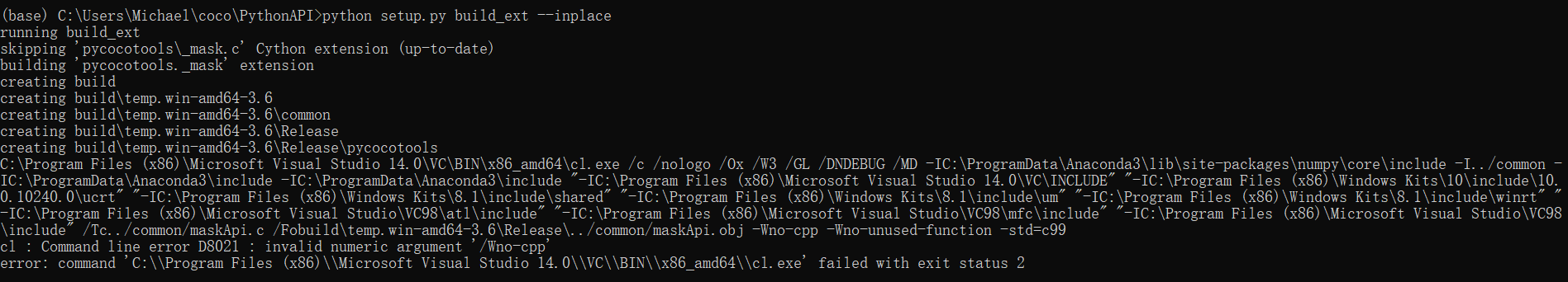 pip3 install imgaug 安装报错 lgeos = CDLL("geos_c.dll") OSError: [WinError 126] 找不到指定的模块Shapely ...