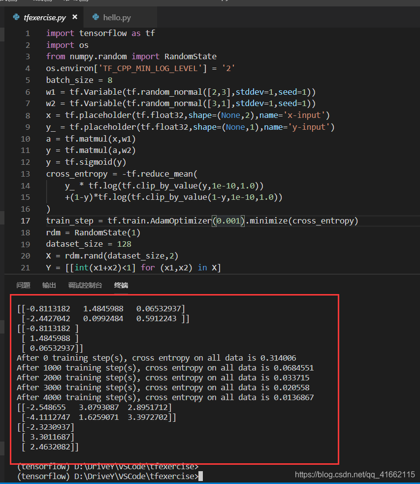 手把手教你用anaconda Vscode配置tensorflow开发环境 Vscode配置 Tensorflow Csdn博客