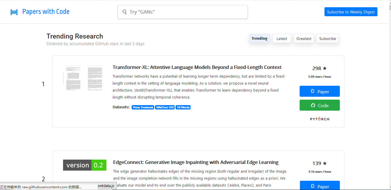 查找论文对应开源代码的神器(Papers with Code)_papervscode-CSDN博客