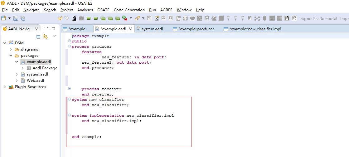 AADL开发工具OSATE的使用与语法-CSDN博客