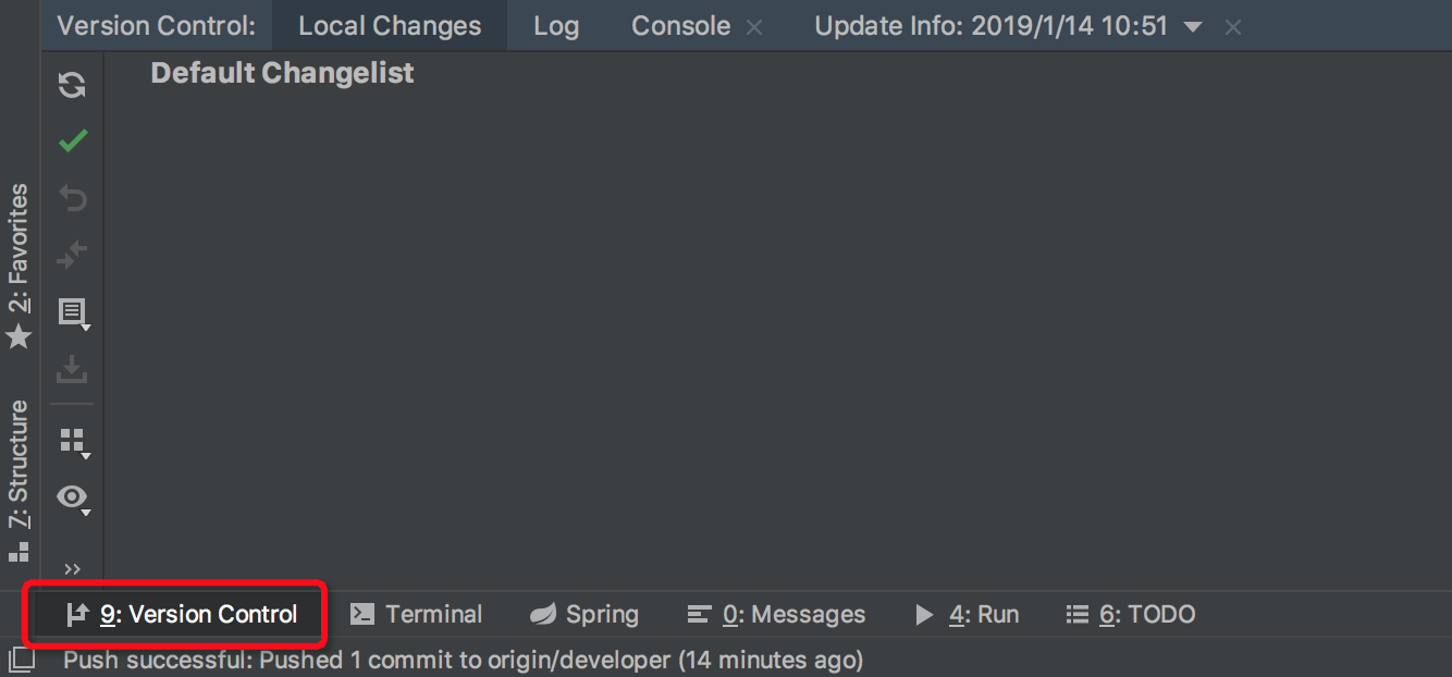 idea Version Control 版本控制窗口/视图显示_idea version control history显示风格-CSDN博客