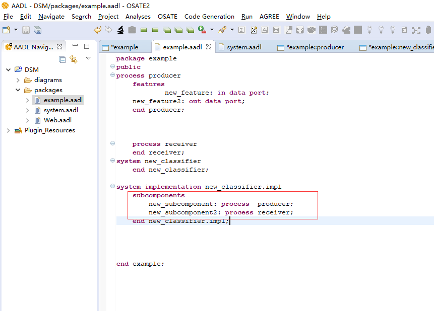 AADL开发工具OSATE的使用与语法-CSDN博客