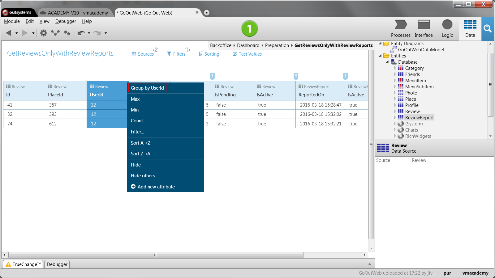 OutSystems从数据库中获取不同的值_outsystems数据检索-CSDN博客