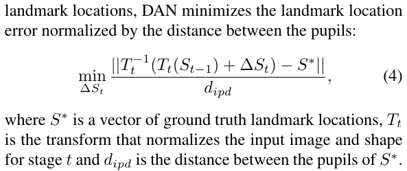 【论文-人脸关键点检测】Deep Alignment Network：A convolutional neural network for robust face alignment_deep ...