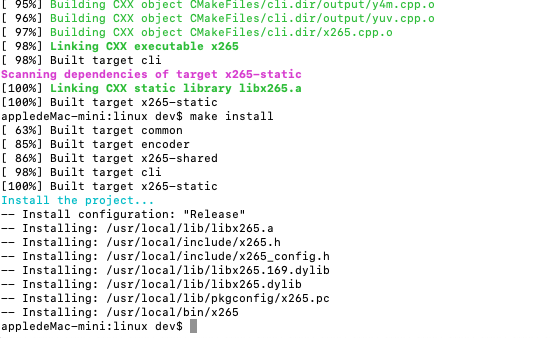 ffmpeg编译x265 , hevc_x265 could not find numa-CSDN博客