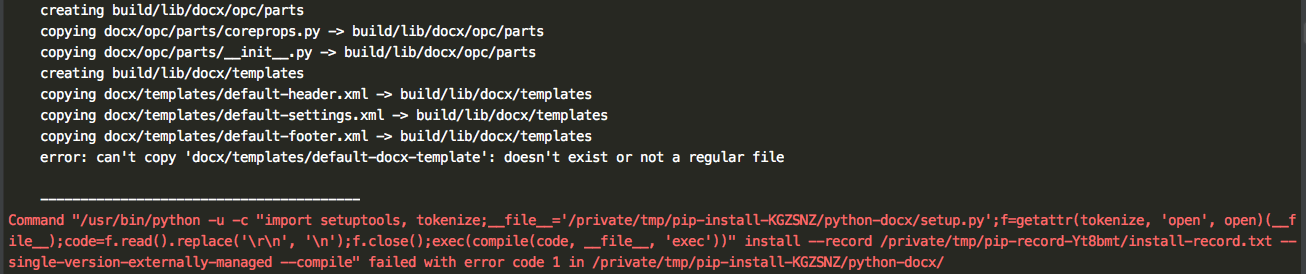 error: can't copy 'docx/templates/default-docx-template': doesn't exist ...