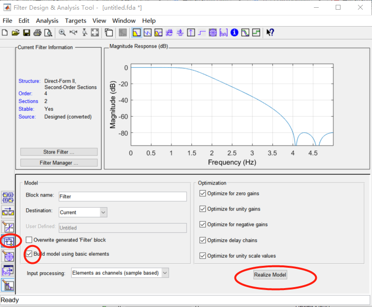 Matlab下 IIR 滤波器实现（Simulink仿真和C语言实现）_filteriir simulink-CSDN博客