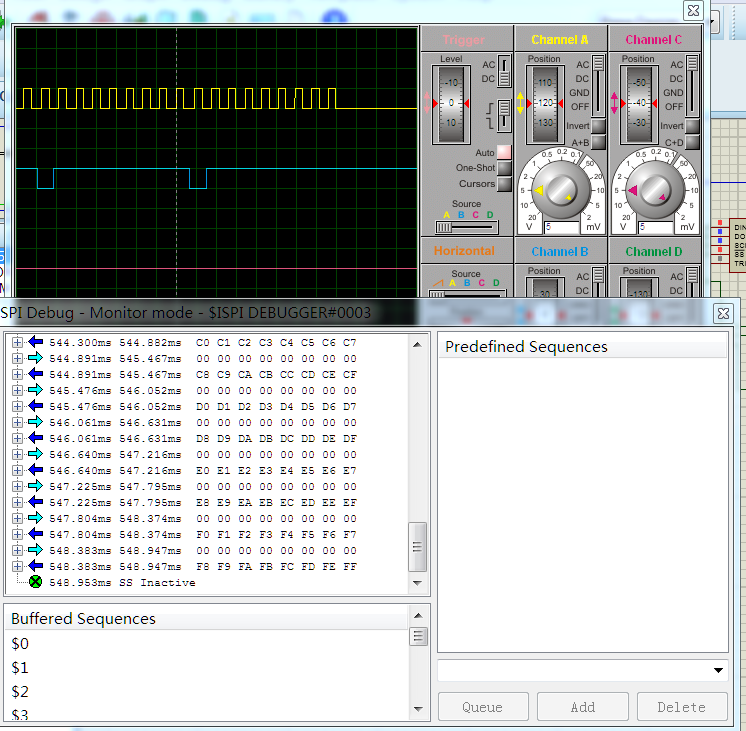 实验3：CubeMx+Proteus+STM32 IO口模拟SPI协议的四种模式_巧信的博客-CSDN博客
