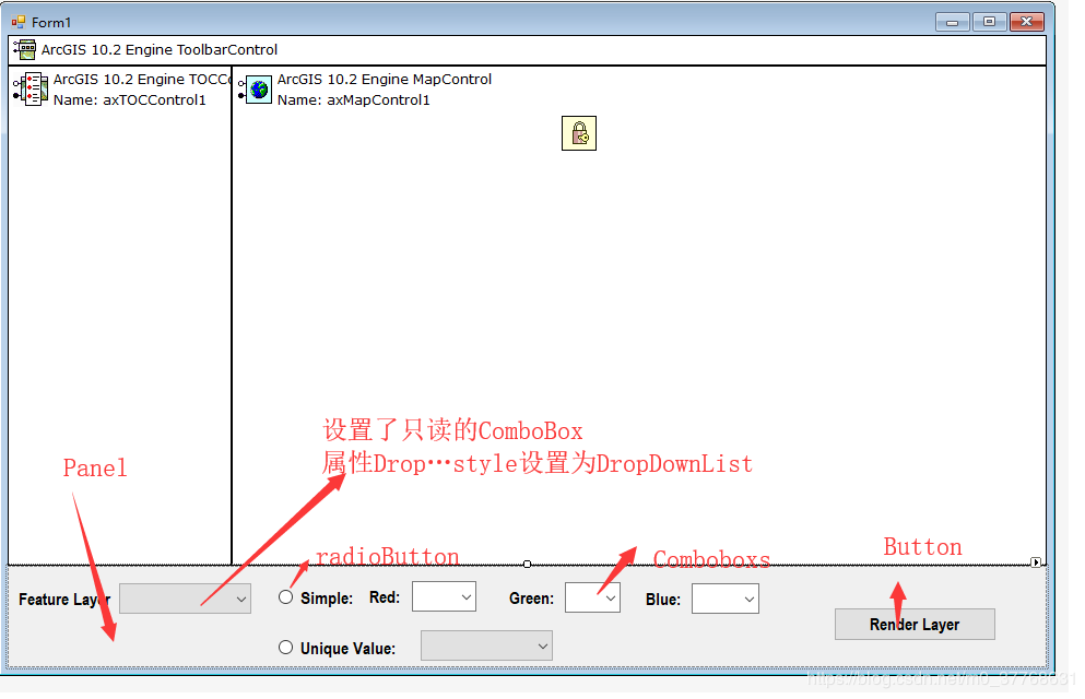 ArcEngine C# GIS开发入门作业 （三）Ex04——实现地图的简单渲染和唯一值渲染_c#gis组件开发-CSDN博客