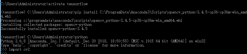 TensorFlow+CUDA+Anaconda+windows+gdal+opencv环境搭建_opencv bigtiff-CSDN博客