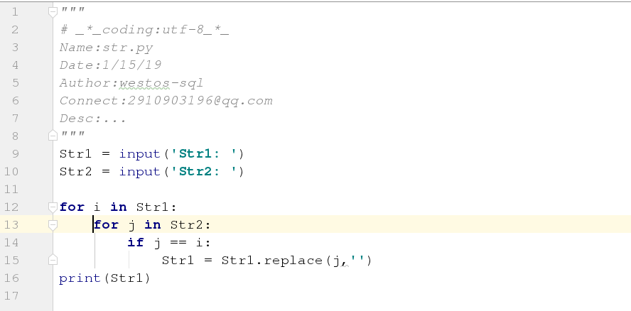 Python编程—输入两个字符串，从第一字符串中删除第二个字符串中所有的字符python输入两个字符串从第一个字符串中删除第二个字符串中的所有字符。例如输入 Csdn博客