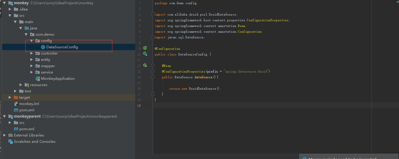 springboot 整合mybatis + 连接池配置详解_springboot+mybatis配置连接池-CSDN博客