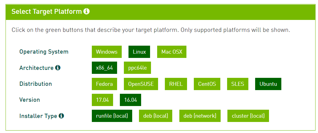 Ubuntu中Tensorflow，GPU，keras深度学习环境搭建（包含CUDA，cuDNN版本选择）_ubuntu系统搭建tensorflow 1.9.0 keras 2.0.2环境 ...