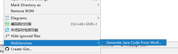 Generate WebServices client code based on wsdl using IntelliJ IDEA - Programmer Sought