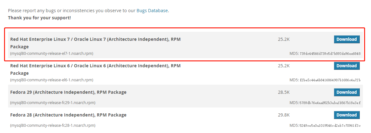 CentOS 安装 MySQL（各个版本）_centos各版本适配mysql情况-CSDN博客
