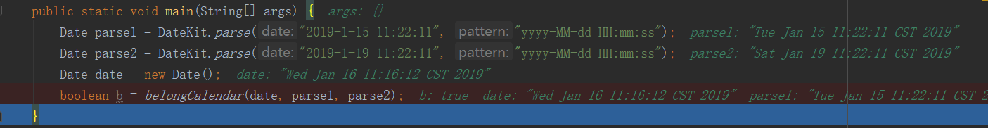 Java——轻松判断某个时间是否处于某个时间段内一个集合里记录了一些日期时间段求一个任意日期时间段是否在这个集合里面 Csdn博客