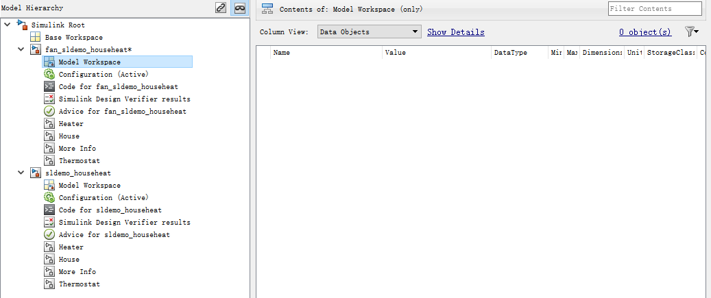 深入研究simulink仿真之模型工作区(Modal Workspace)_simulink base workspace和model workspace区别-CSDN博客