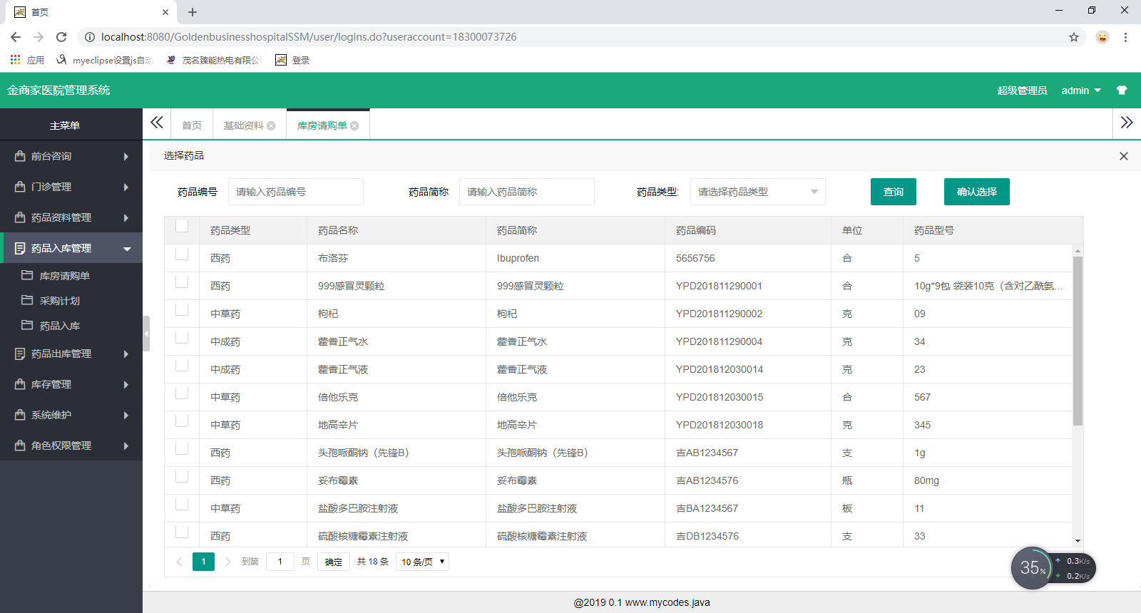 Java漫漫求学之路 Ssm《金商家医院管理系统》项目研发文献与ssm框架的java开发的相关文献 Csdn博客 