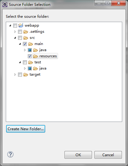 Cannot nest 'webapp/src/main/resources/' inside 'webapp/src/main' To enable the nesting exclude ...