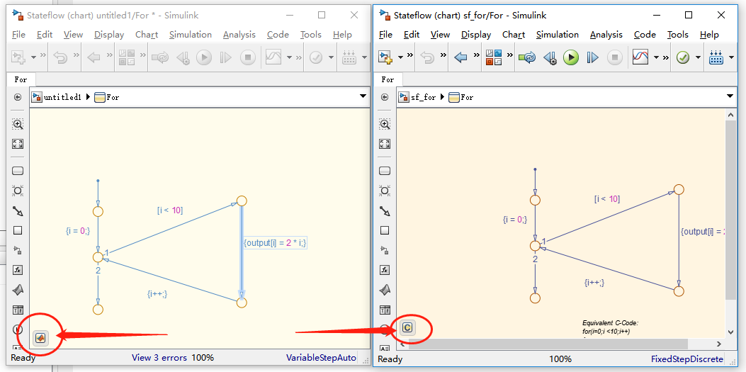 simulink仿真临摹笔记之stateflow的操作语言(Action Language)_stateflow action language-CSDN博客