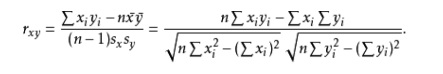 Pearson皮尔逊相关系数和spearman相关系数(附python实现)求x与y的相关系数pearson Correlation