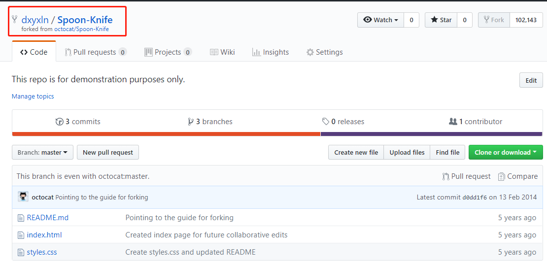 GitHub（六）：Forking 项目_cannot fork because forking is disabled-CSDN博客