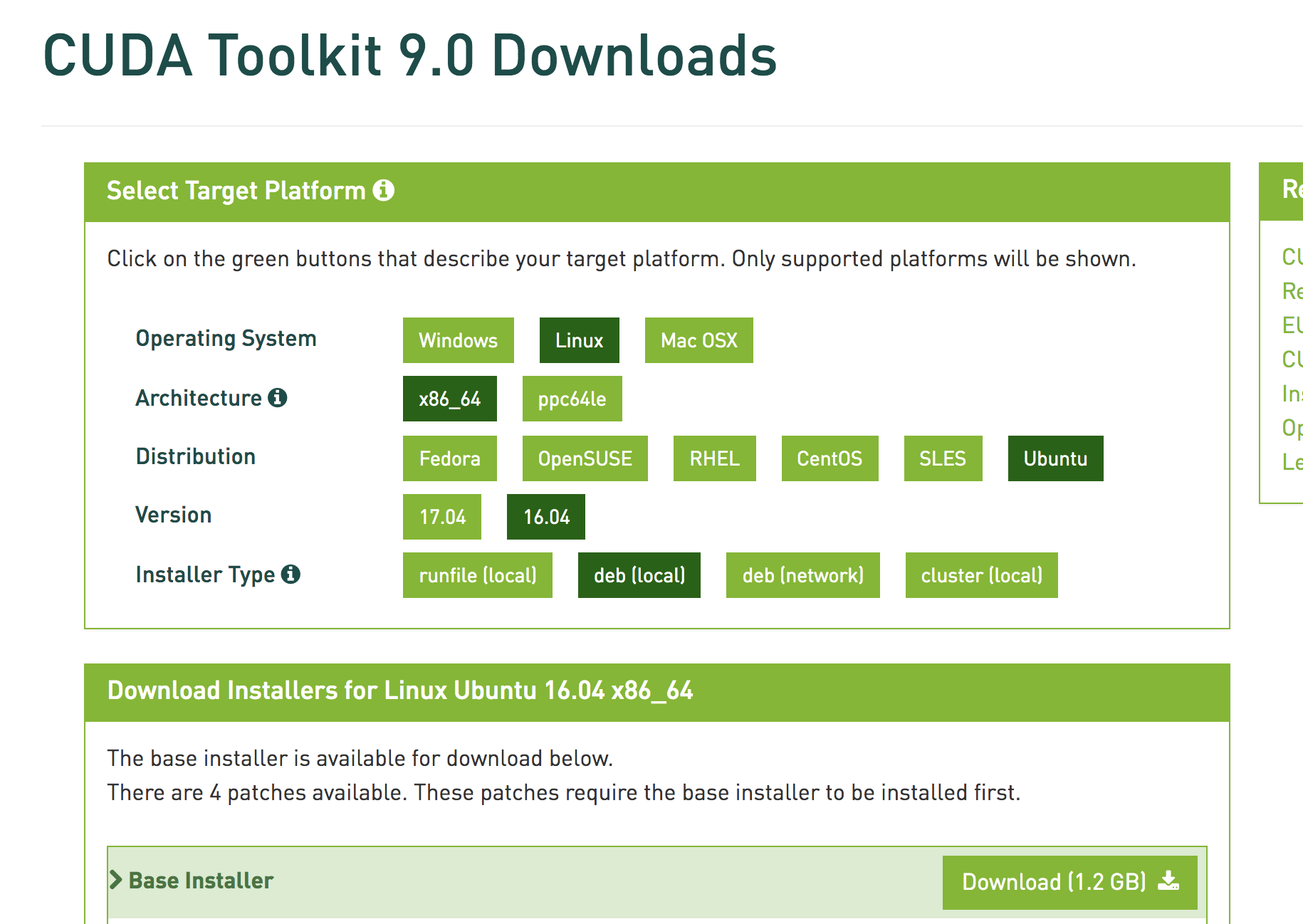 简单安装cuda：ubuntu16.04安装cuda9.0，cudnn7.4-CSDN博客