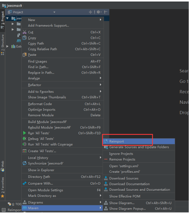 jeecmsv9 导入到idea2017_jeecmsv9.3 idea启动-CSDN博客