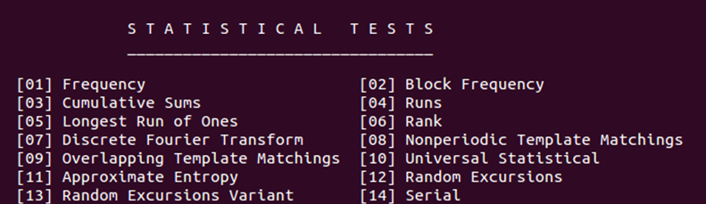 NIST数字测试套件使用说明_nist测试-CSDN博客