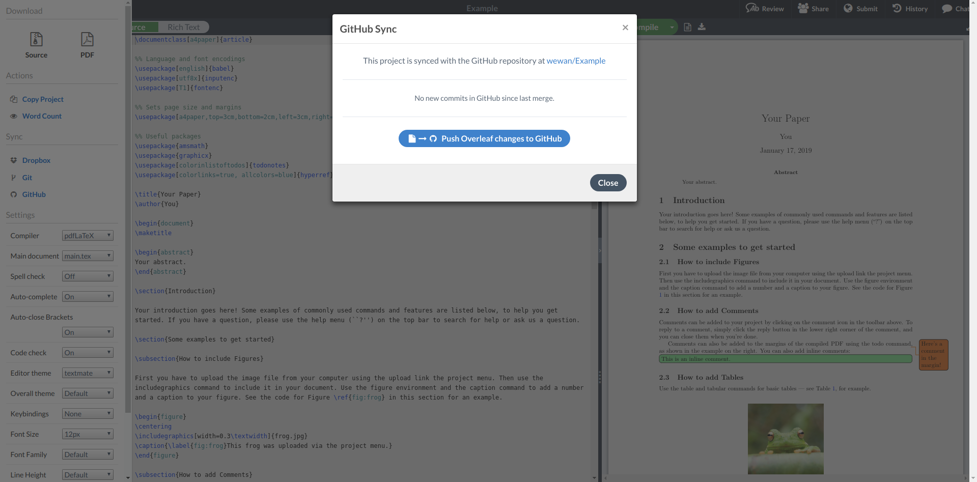 怎样连接 Overleaf与Github (新)_overleaf github-CSDN博客