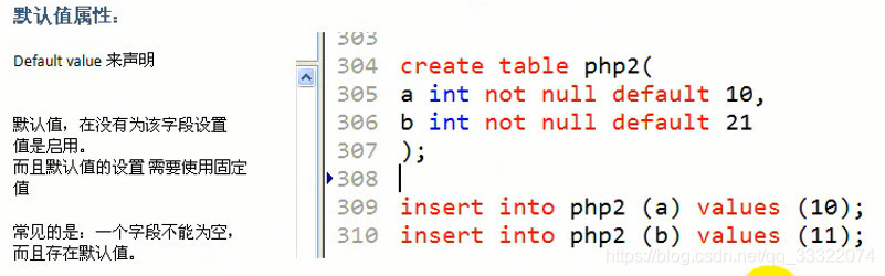 Mysql学习五之列的属性不为空属性,设置默认值,主键,字段自动增长mysql 默认值对历史数据影响 Csdn博客