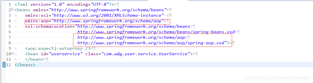 元素 Aopaspectj Autoproxy” 的前缀 Aop” 未绑定命名空间 Aop 未绑定 Csdn博客