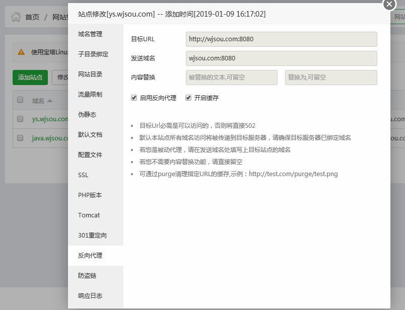 宝塔面板的nginx伪静态rewrite设置、反向代理设置 宝塔rewrite规则 Csdn博客