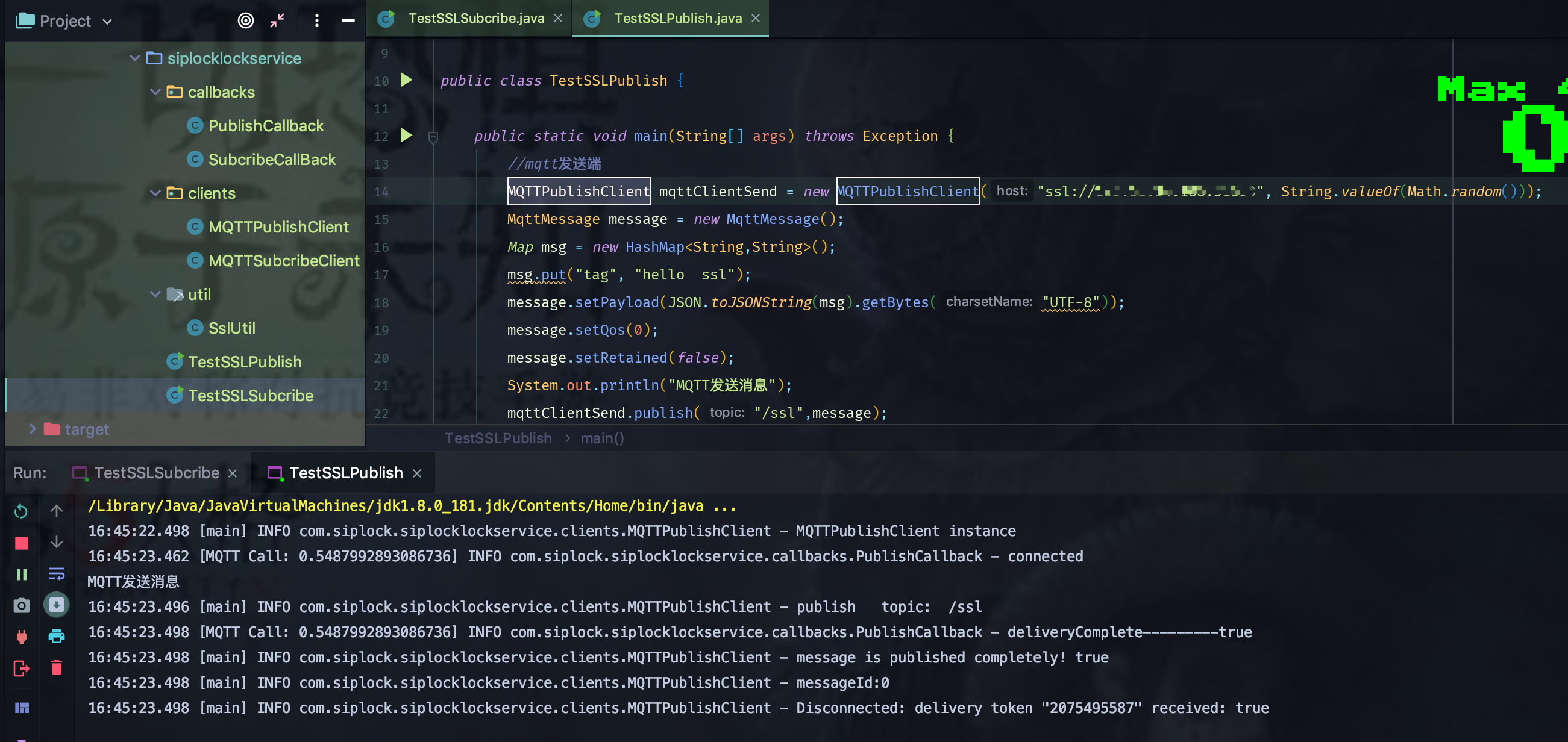 JAVA使用ssl方式连接mqtt_java mqtt添加证书连接_我走路带风呐的博客-CSDN博客